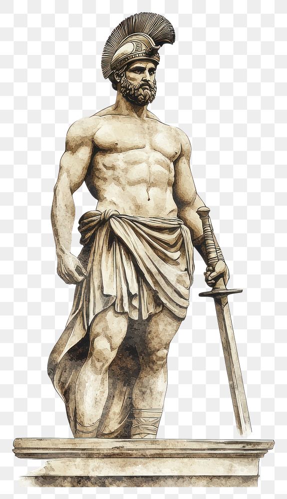 PNG An ancient greek Ares | Free PNG - rawpixel