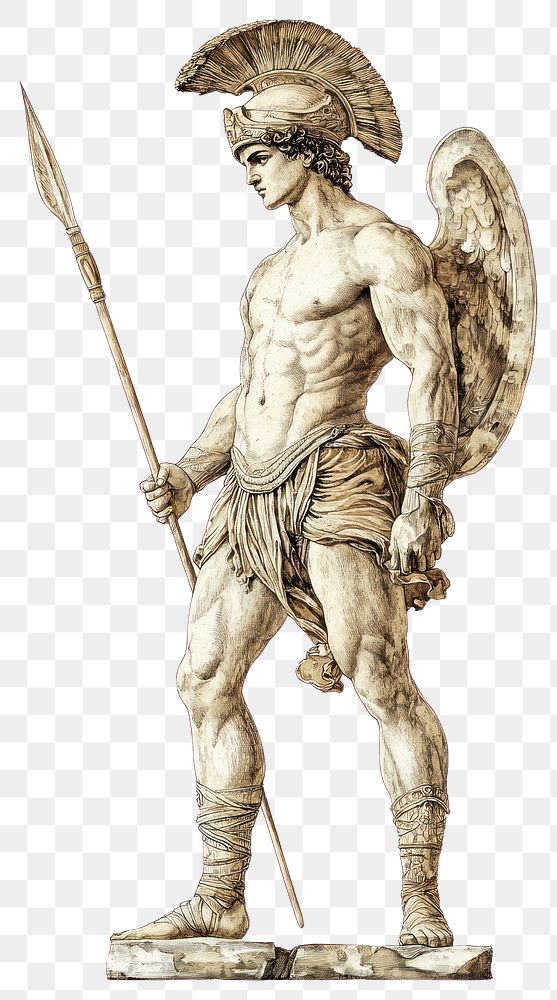 PNG ancient greek Perseus statue | Free PNG - rawpixel