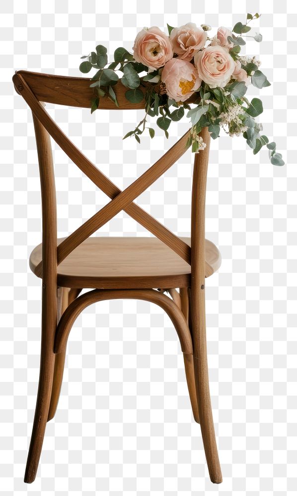 PNG Wedding chair decorated flowers | Premium PNG - rawpixel