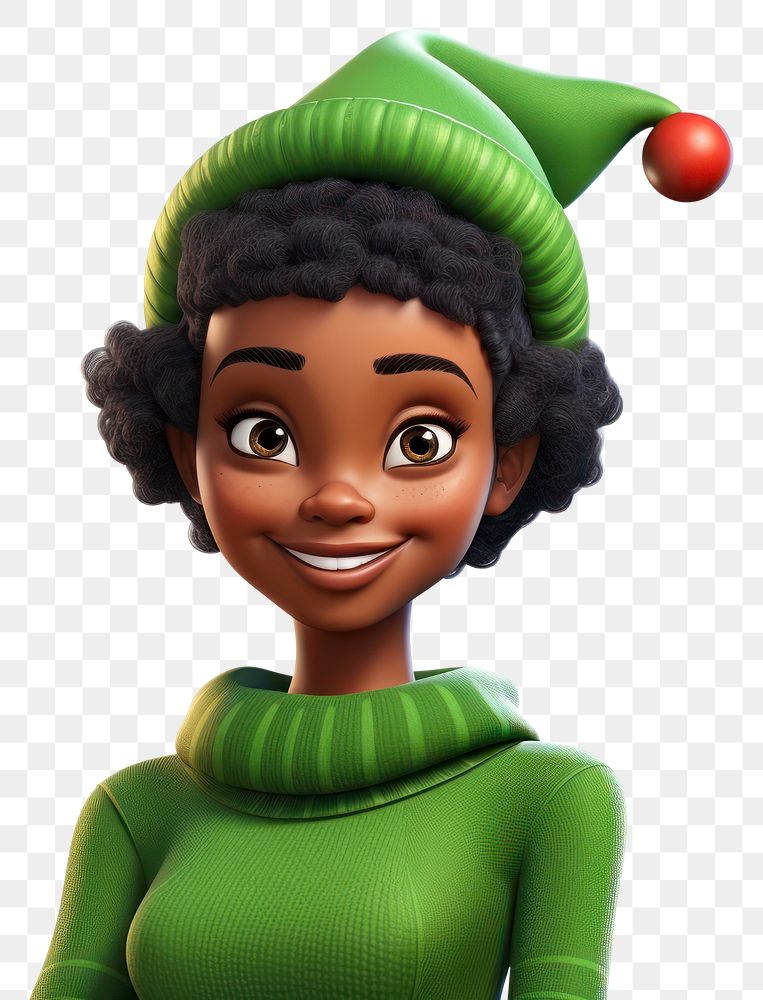 PNG Elf smiling cartoon toy. | Free PNG - rawpixel