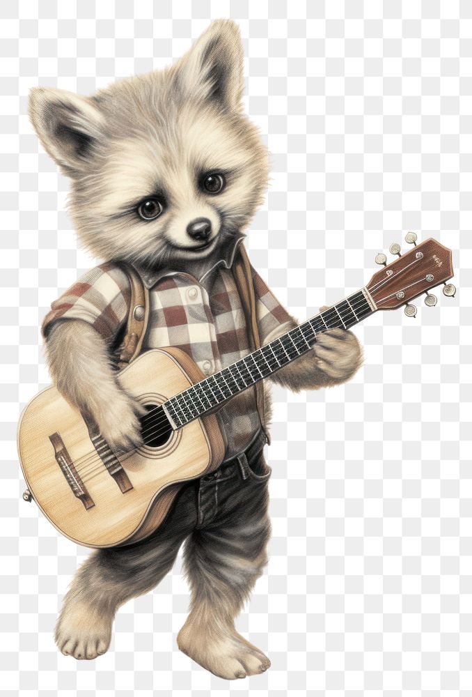 PNG cute animal character playing | Free PNG Illustration - rawpixel