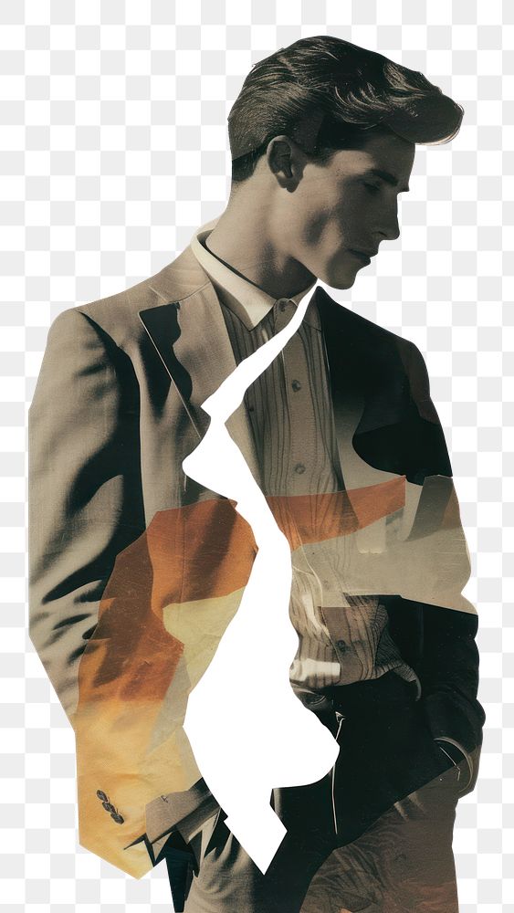 PNG Men shape collage cutouts | Free PNG - rawpixel