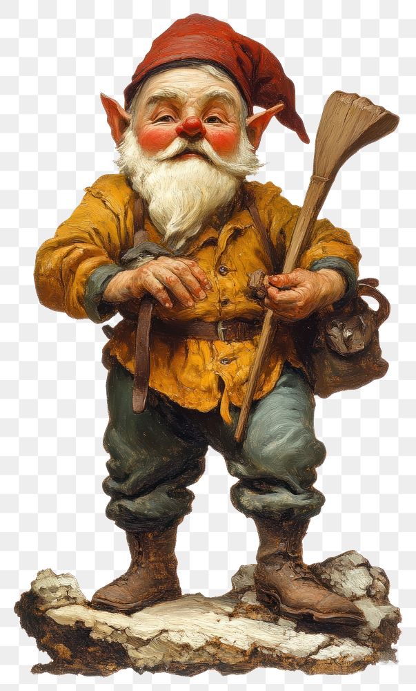 PNG gnome working man art | Free PNG - rawpixel