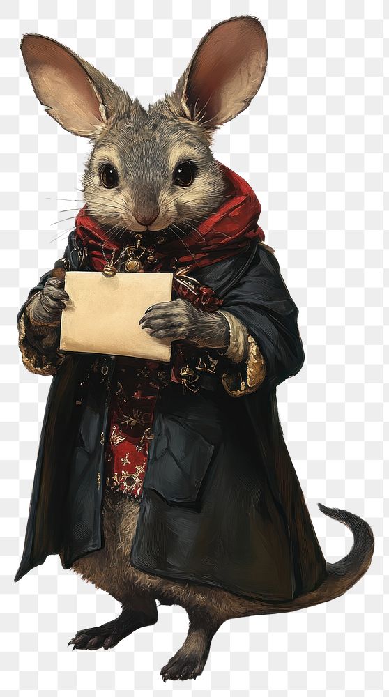 PNG Wallaby animal coat illustration. | Free PNG - rawpixel