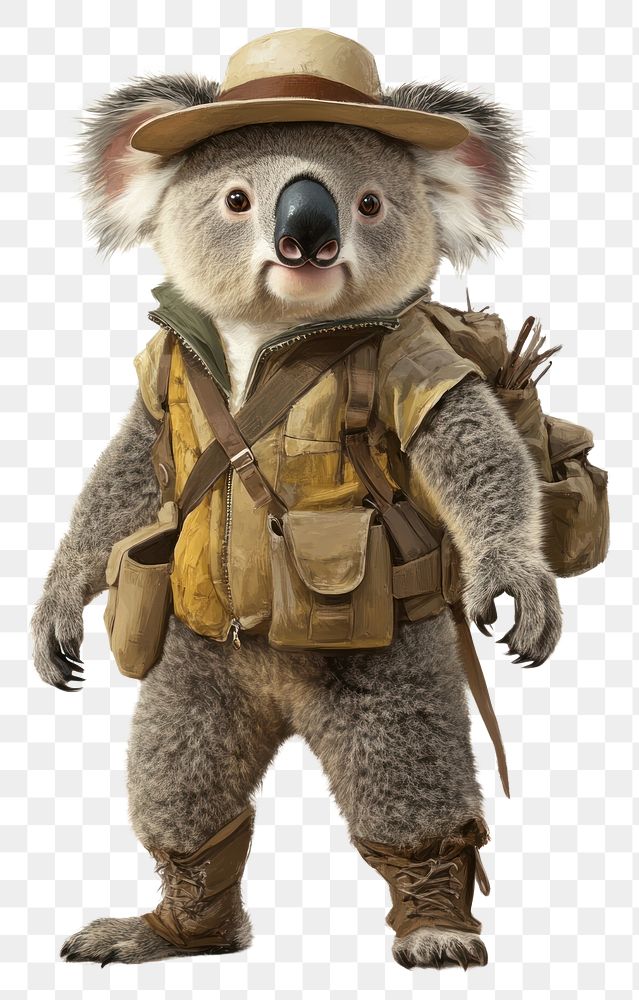 PNG Koala an Australian bushman | Free PNG - rawpixel