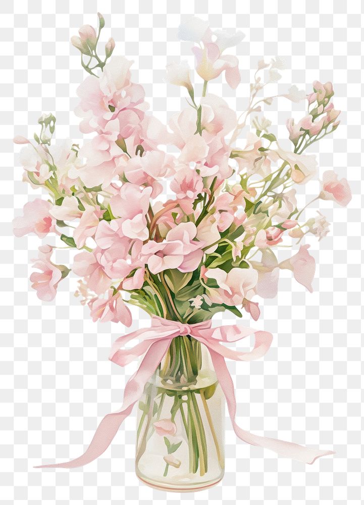 PNG Coquette flower vase flowers | Free PNG - rawpixel