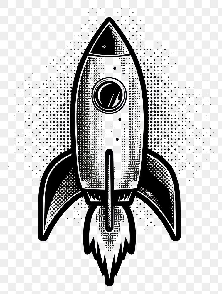 PNG Rocket icon art black | Free PNG - rawpixel