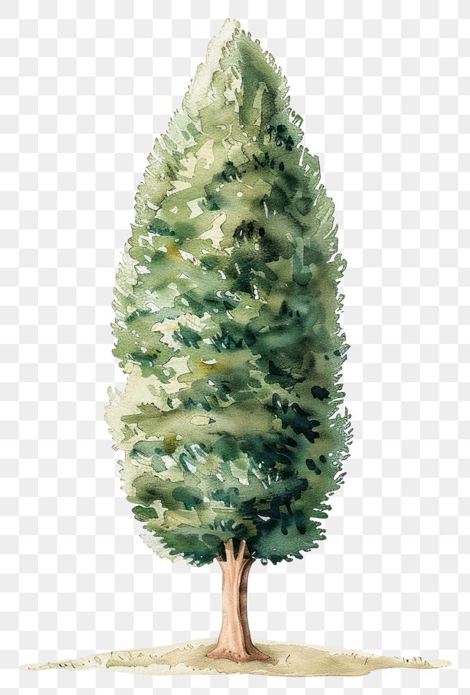 PNG An isolated cypress tree | Premium PNG - rawpixel