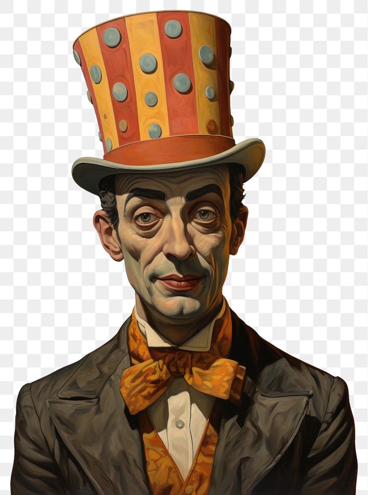 PNG one circus freak character | Free PNG - rawpixel