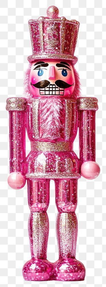 PNG Pink nutcracker christmas glitter | Free PNG - rawpixel