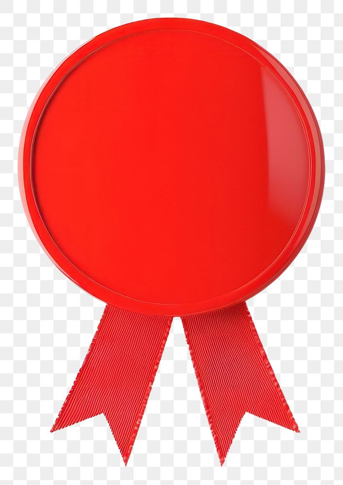 PNG Blank red ribbon badge | Free PNG - rawpixel