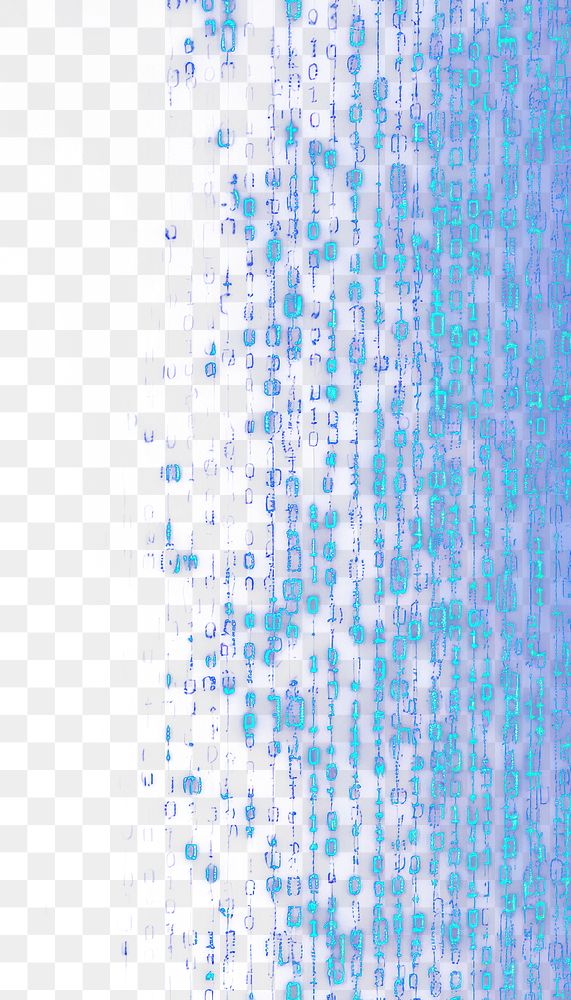 PNG Blue binary code background | Premium PNG - rawpixel