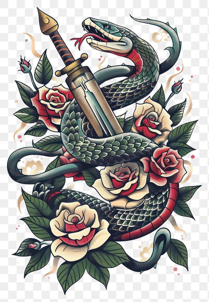 PNG snake dagger graphics weaponry | Premium PNG - rawpixel