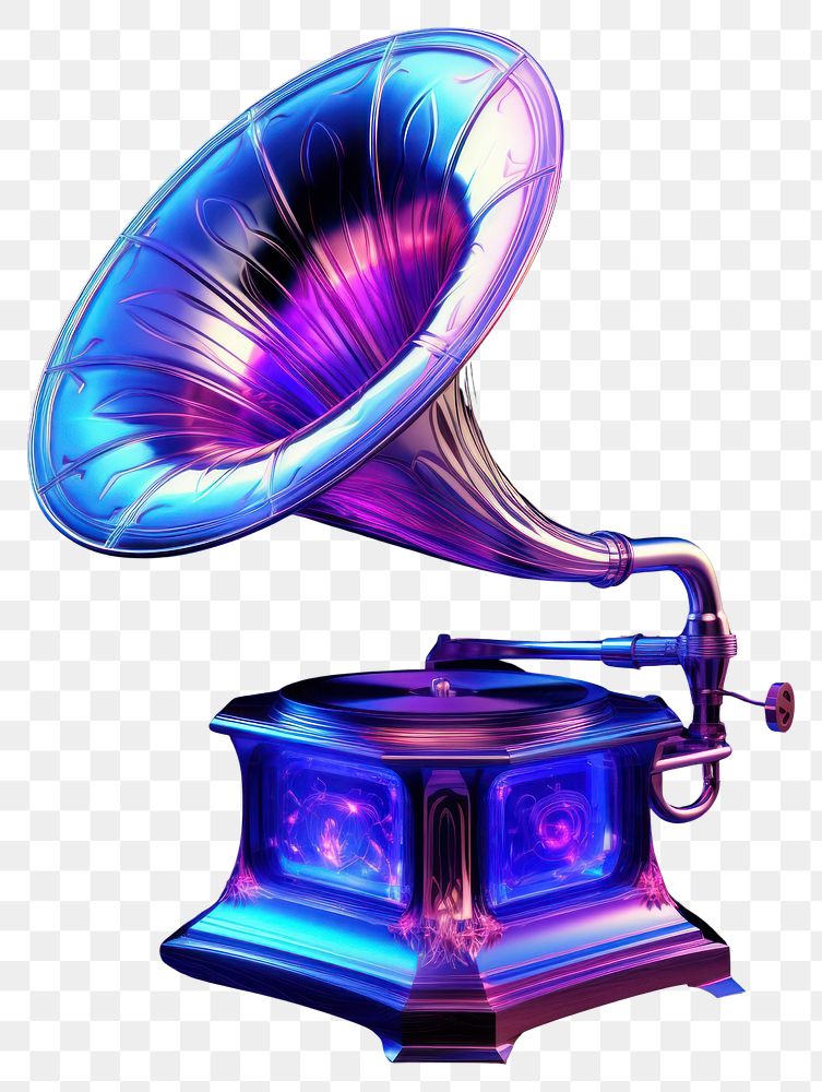 PNG Gramophone light broadcasting illuminated. | Free PNG - rawpixel