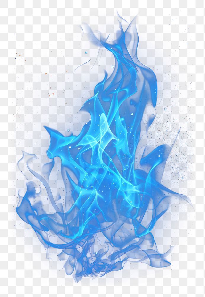 PNG Blue fire flame effect | Free PNG - rawpixel