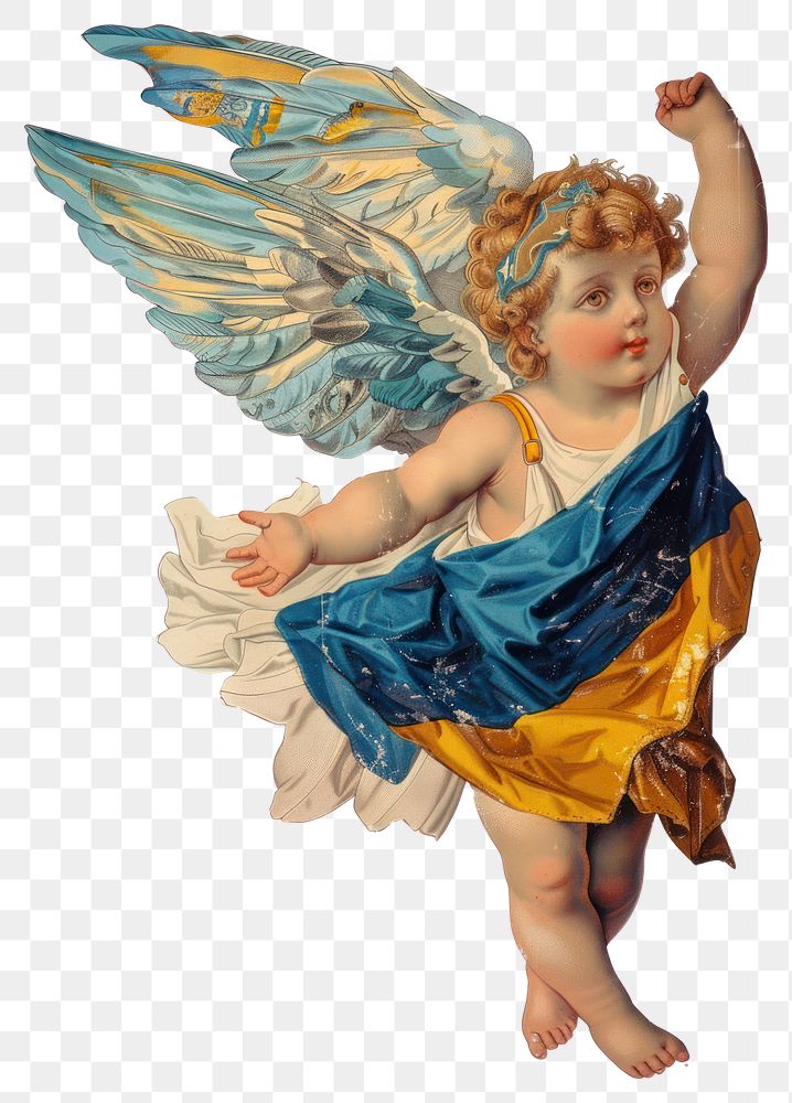 PNG cherub archangel person human. | Premium PNG - rawpixel