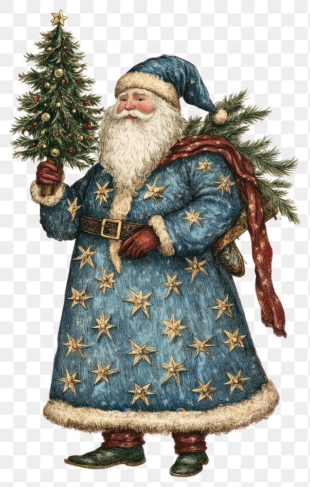 PNG Santa Claus christmas tree | Premium PNG - rawpixel