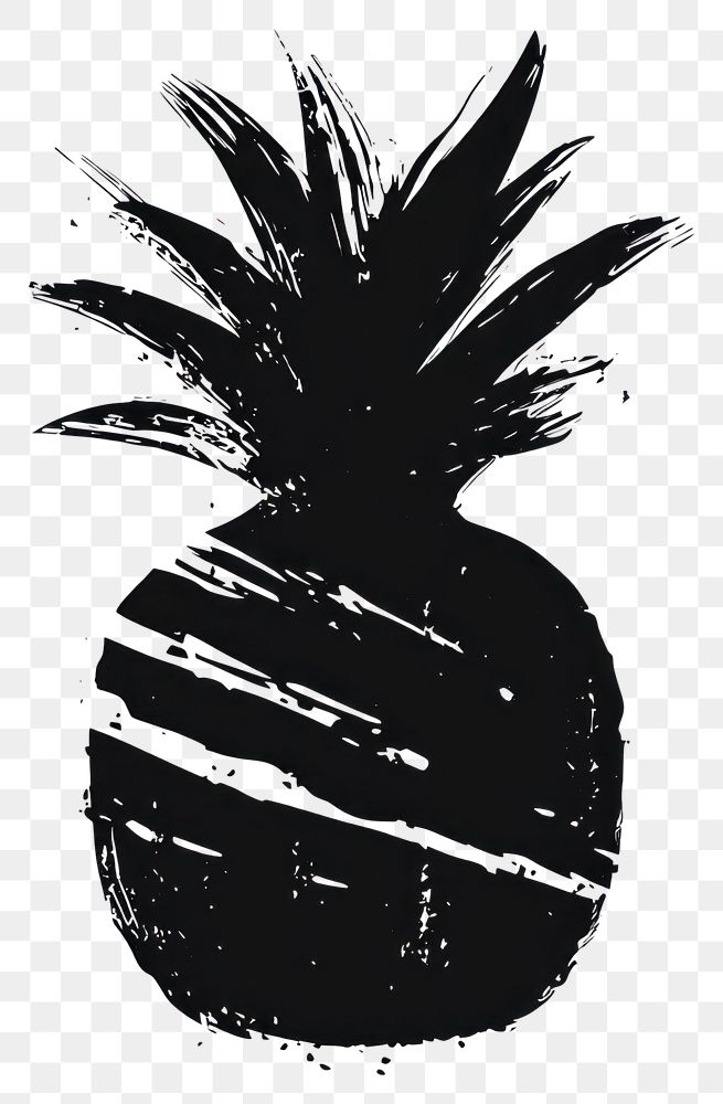 PNG Pineapple shape brush stroke | Free PNG - rawpixel