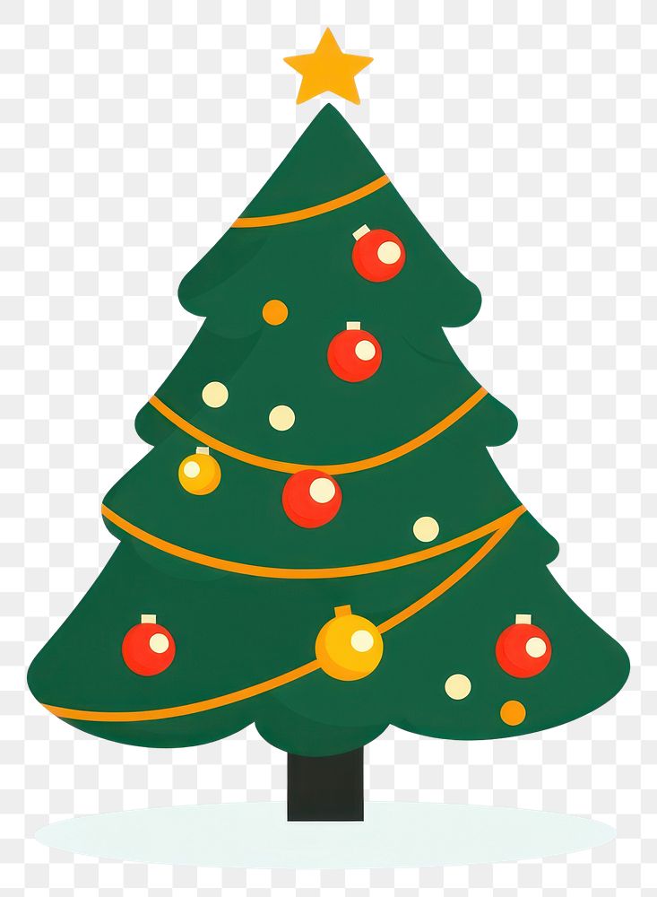 PNG Simple Christmas tree icon | Free PNG - rawpixel