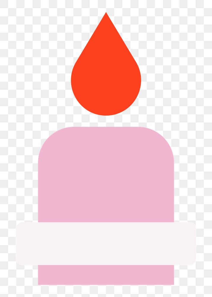 Pink candle png Christmas decorative | Free PNG - rawpixel