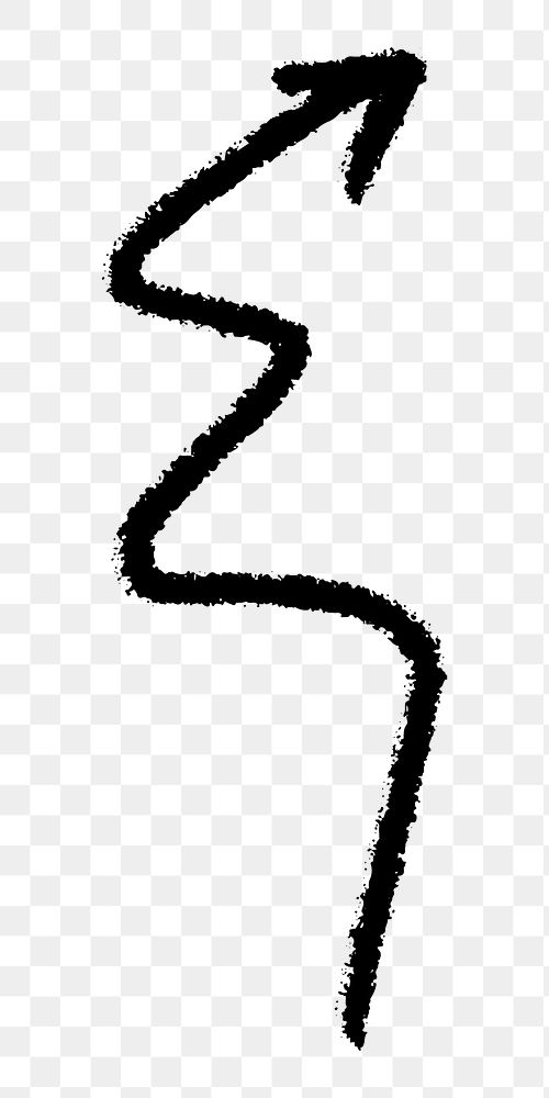 PNG Curved black arrow, transparent | Free PNG - rawpixel