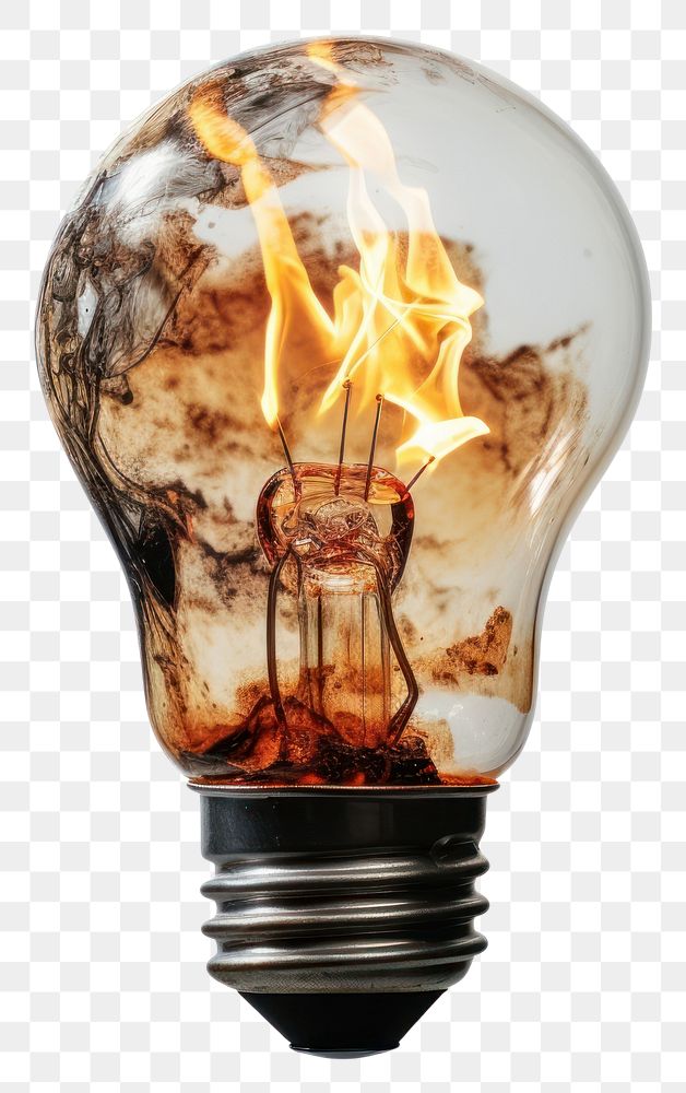 PNG Light bulb burnt trace | Premium PNG - rawpixel
