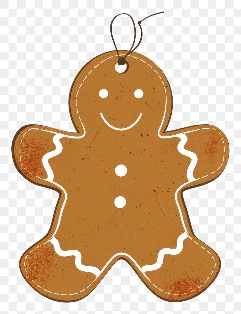 PNG Gingerbread man shape dessert | Free PNG - rawpixel