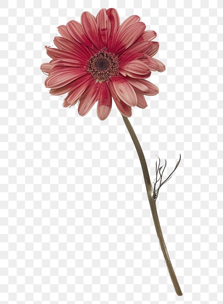 PNG Real Pressed Gerbera flower | Free PNG - rawpixel