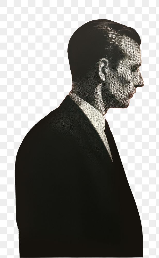 PNG Minimal man portrait painting | Free PNG - rawpixel