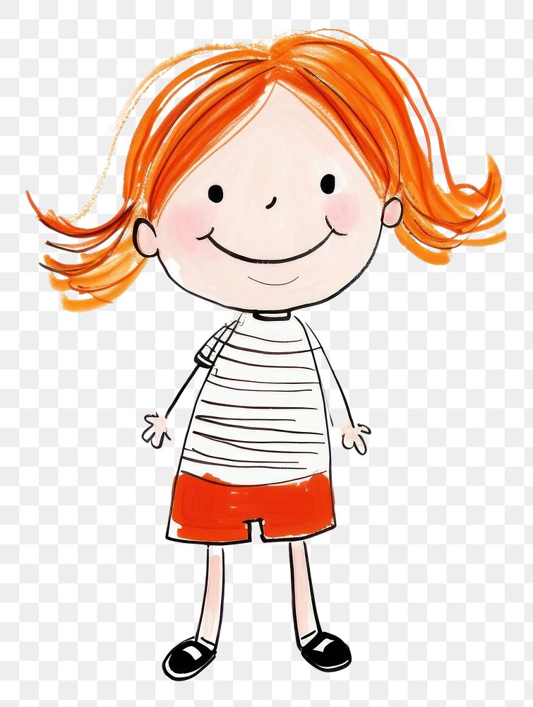 PNG Daughter drawing sketch cartoon. | Premium PNG - rawpixel