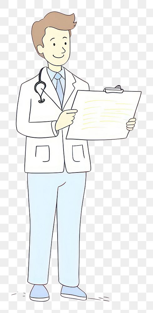 PNG Doctor Health check drawing | Free PNG - rawpixel
