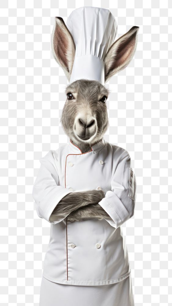 PNG Donkey animal mammal chef. | Free PNG - rawpixel