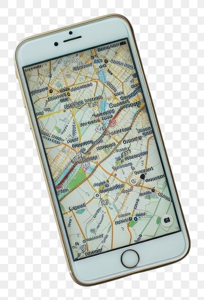 PNG Mobile Phone Map electronics | Free PNG - rawpixel