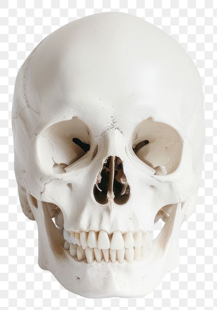 PNG White Human skull human | Premium PNG - rawpixel