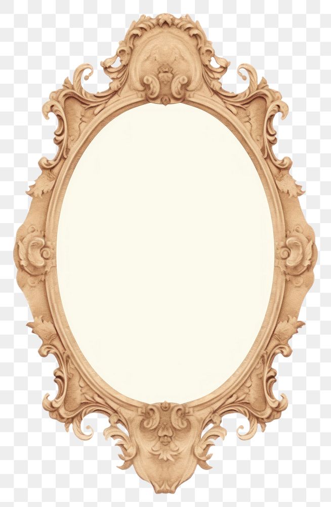 PNG Dog mirror frame oval. | Premium PNG - rawpixel