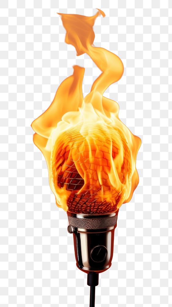 PNG Electricity illuminated microphone filament. | Free PNG - rawpixel