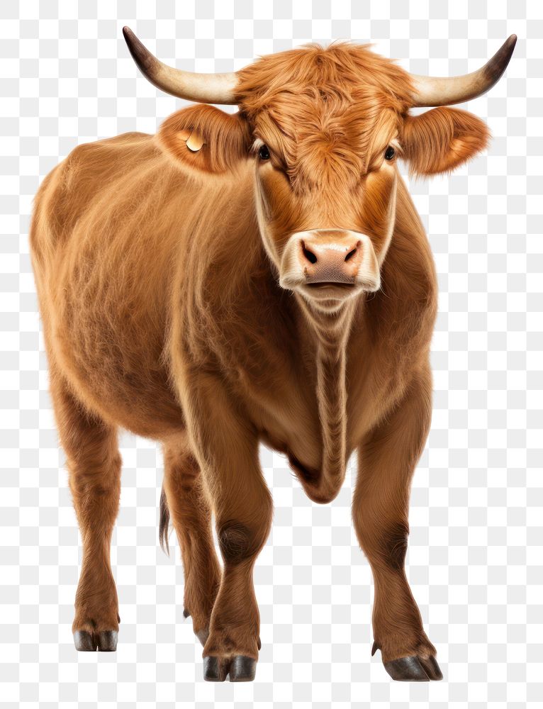 PNG Cute bull livestock mammal | Premium PNG - rawpixel