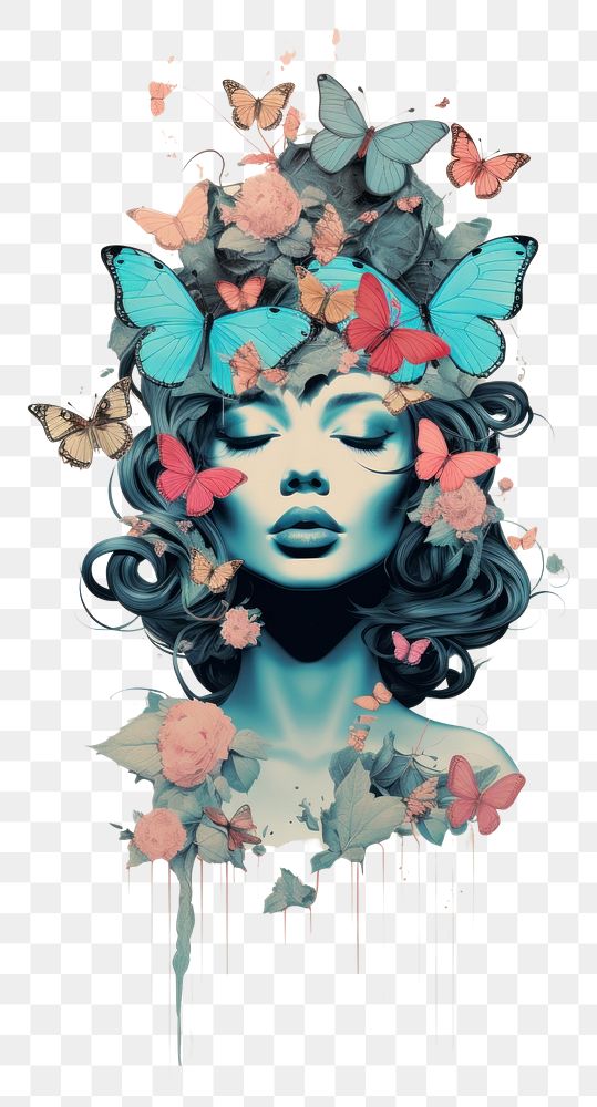 PNG Pretty privilege portrait graphics | Free PNG - rawpixel