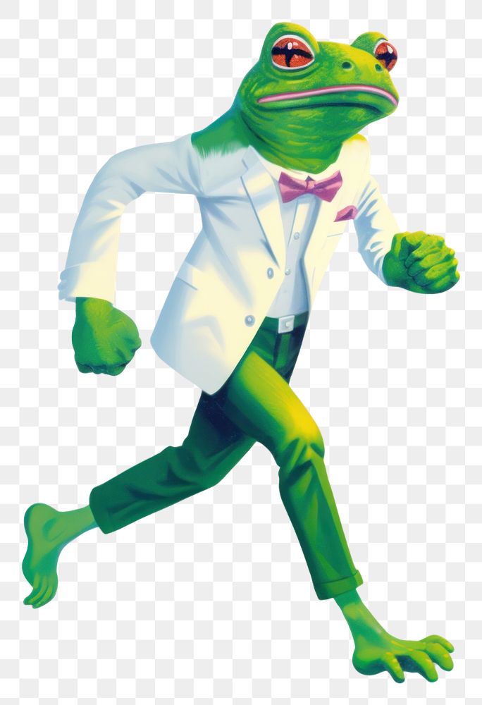 PNG cartoon muscular Frog wear | Free PNG - rawpixel