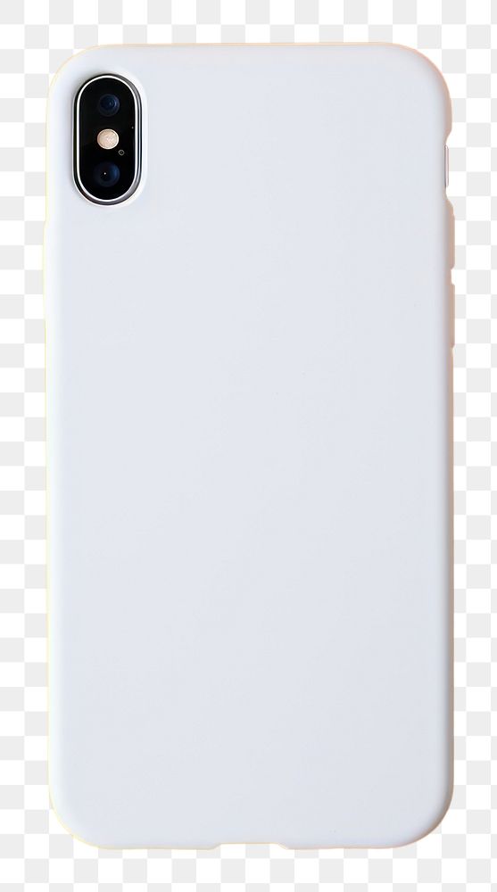 PNG white Phone Case phone | Free PNG - rawpixel
