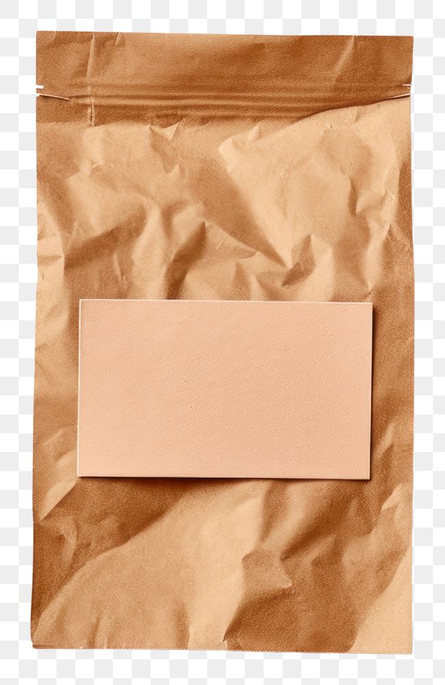 PNG Packaging mockup paper crumpled | Premium PNG - rawpixel