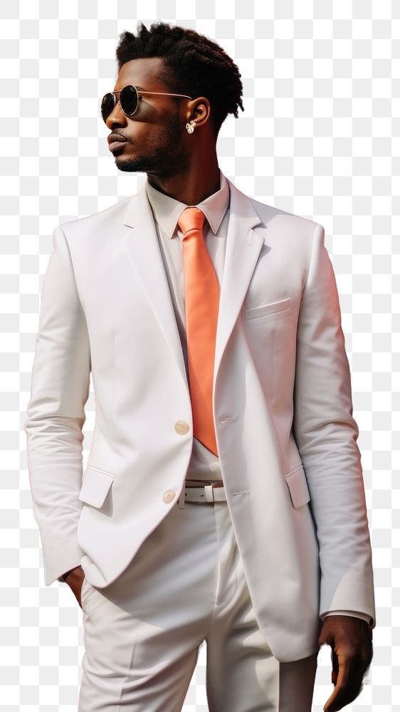 PNG man wearing white suit | Free PNG - rawpixel