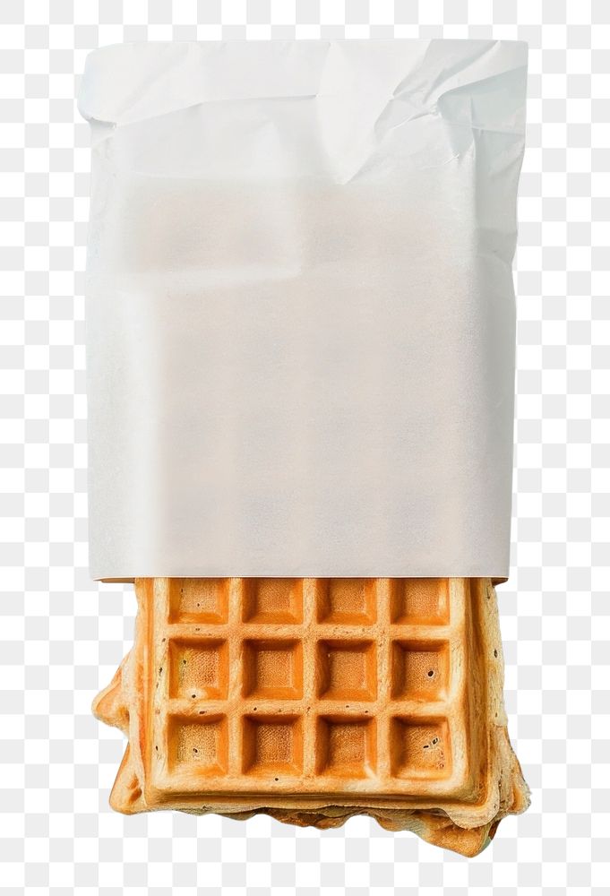 PNG Paper waffel packaging waffle | Free PNG - rawpixel