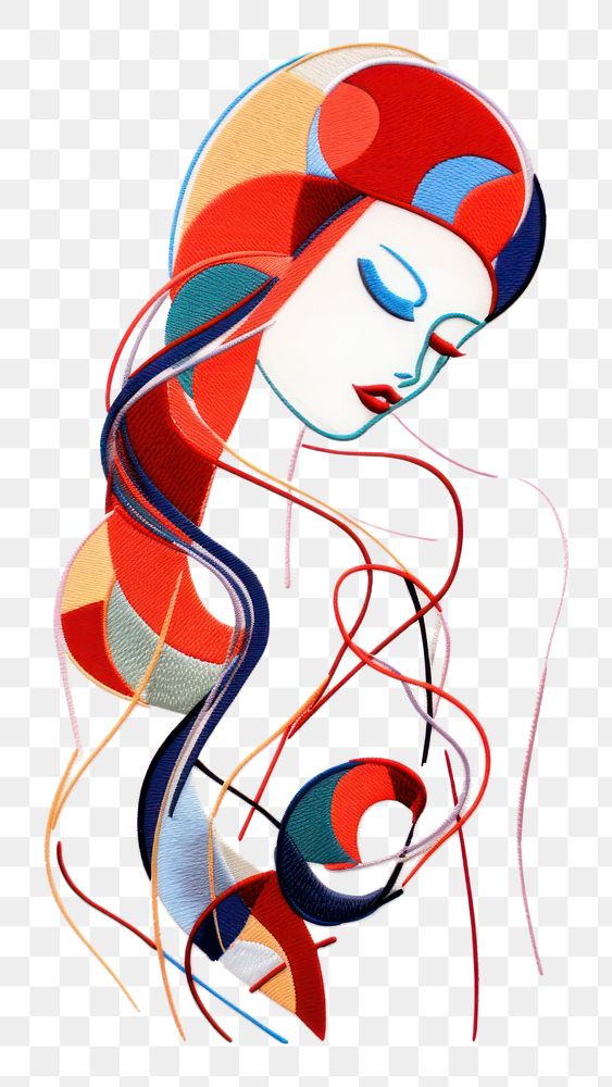 PNG Abstract woman drawing sketch | Free PNG - rawpixel