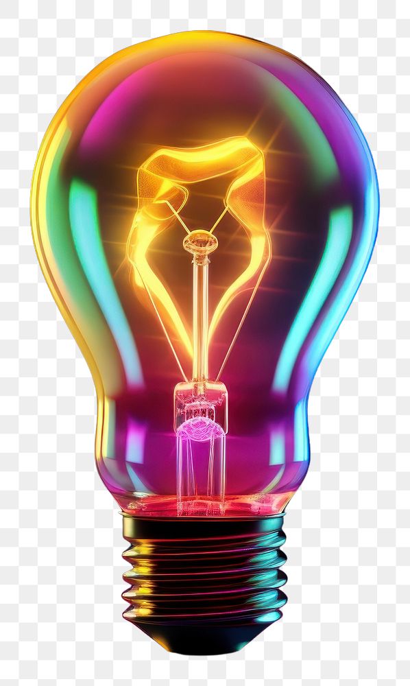 PNG 3D render neon light | Premium PNG - rawpixel