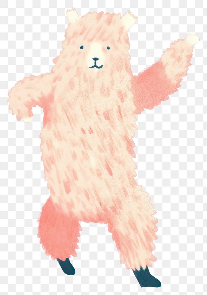 PNG Alpaca dancing animal mammal | Free PNG - rawpixel