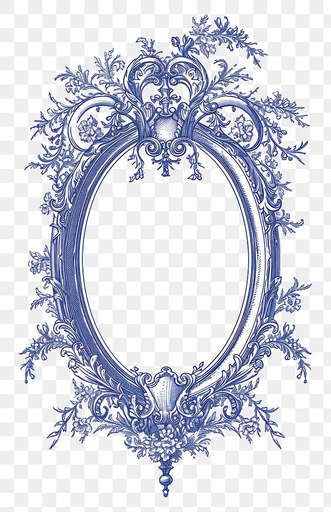PNG Antique mirror pattern drawing | Premium PNG - rawpixel