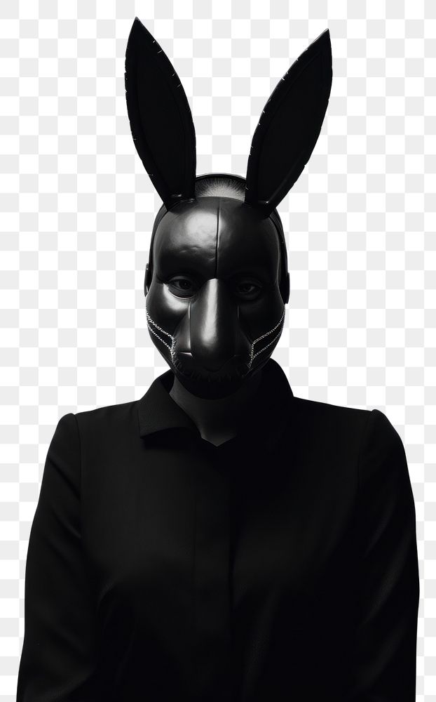 PNG woman wearing rabbit mask | Free PNG - rawpixel