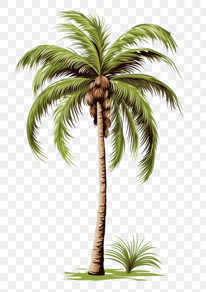 PNG Palm tree vector illustration | Premium PNG - rawpixel