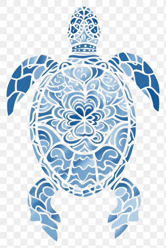 PNG Turtle reptile line blue. | Premium PNG - rawpixel